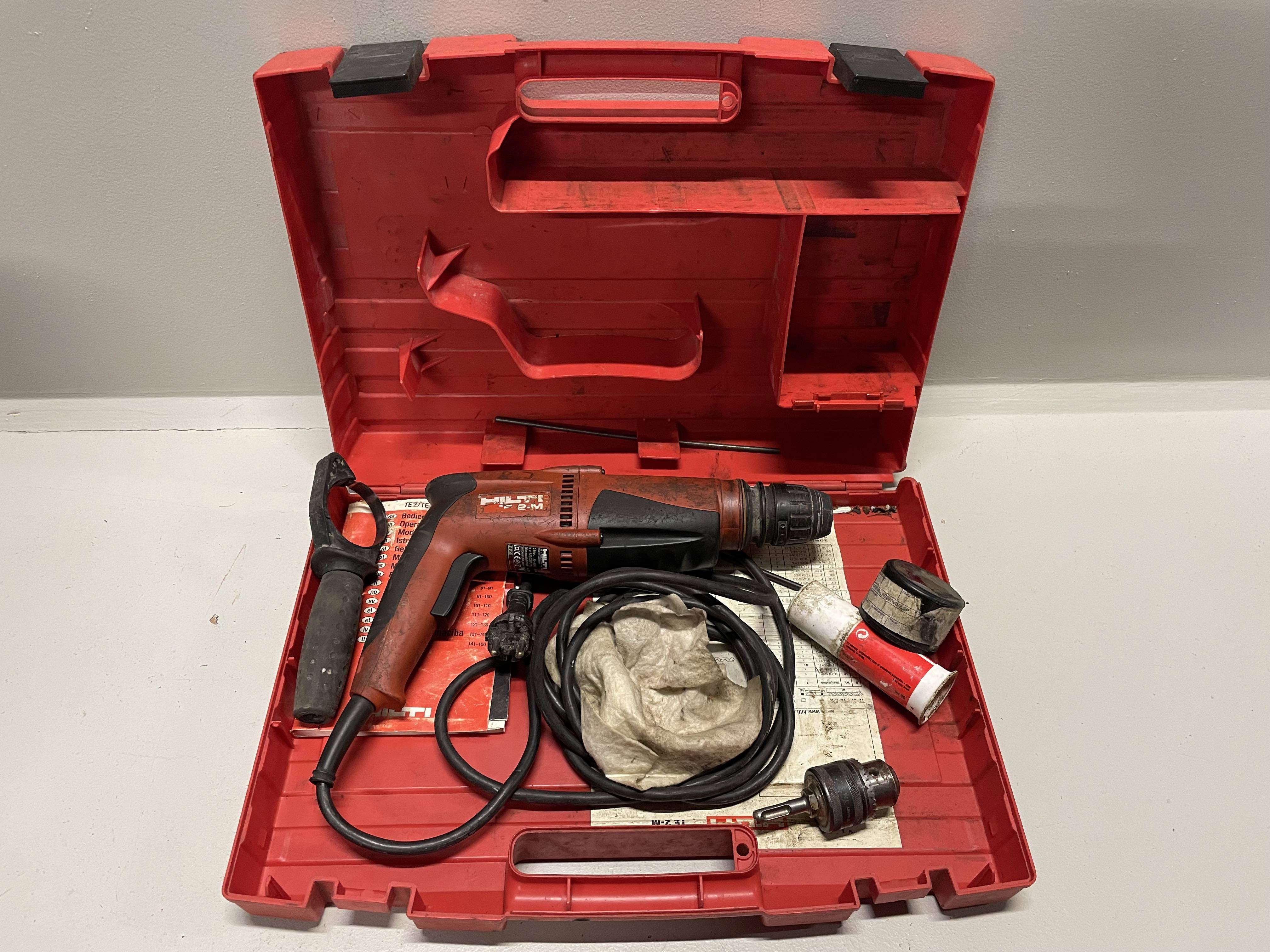 Hilti slagborrmaskin TE 2-M | Auktion