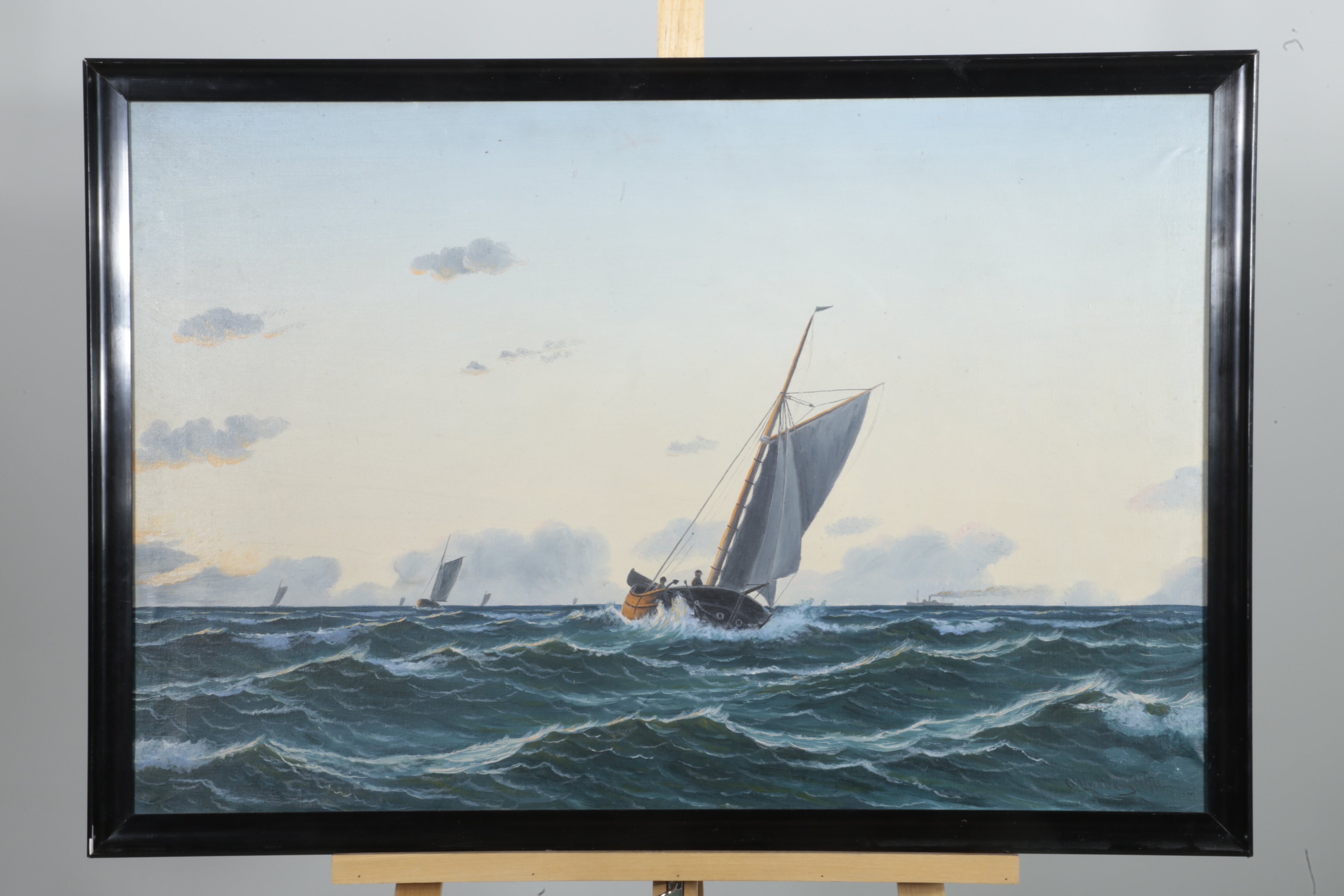 Otto Lindberg olja på duk, signerad 1911 | Auktion