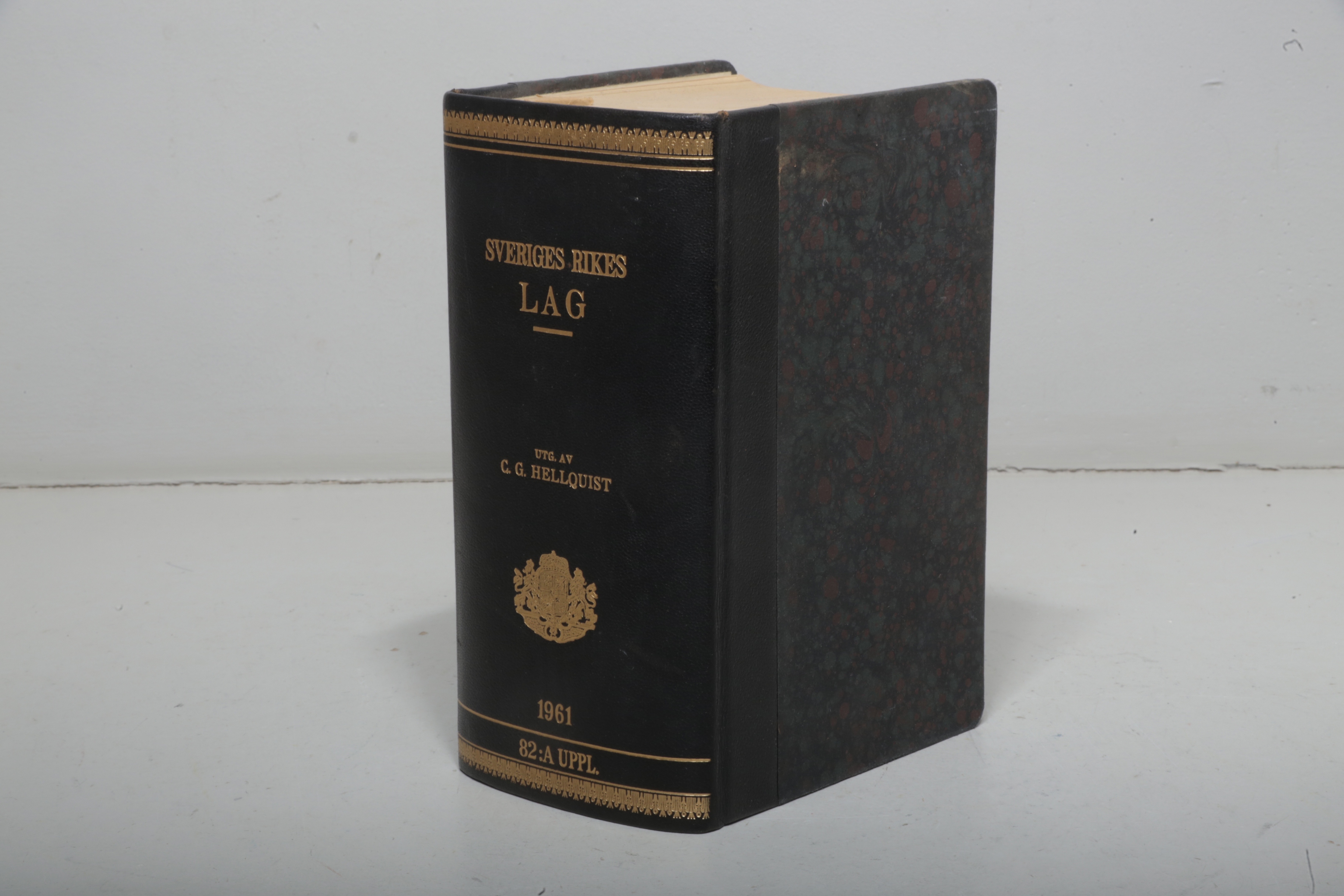 Bok, Sveriges rikes lag, C.G Hellqvist 8… | Auktion.se
