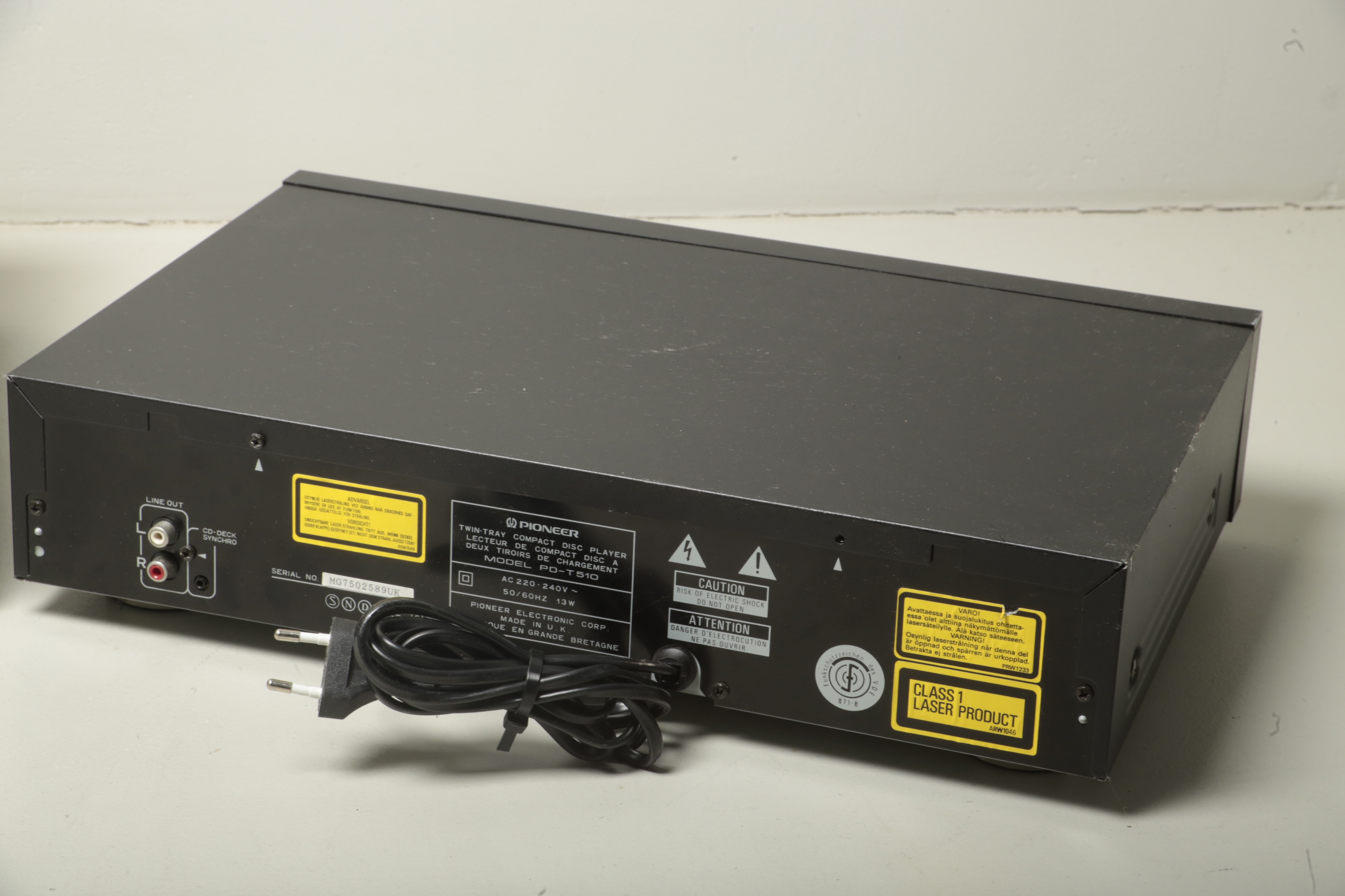 Pioneer Pd-t510 Cd-spelare, Luxor Typ 12… 