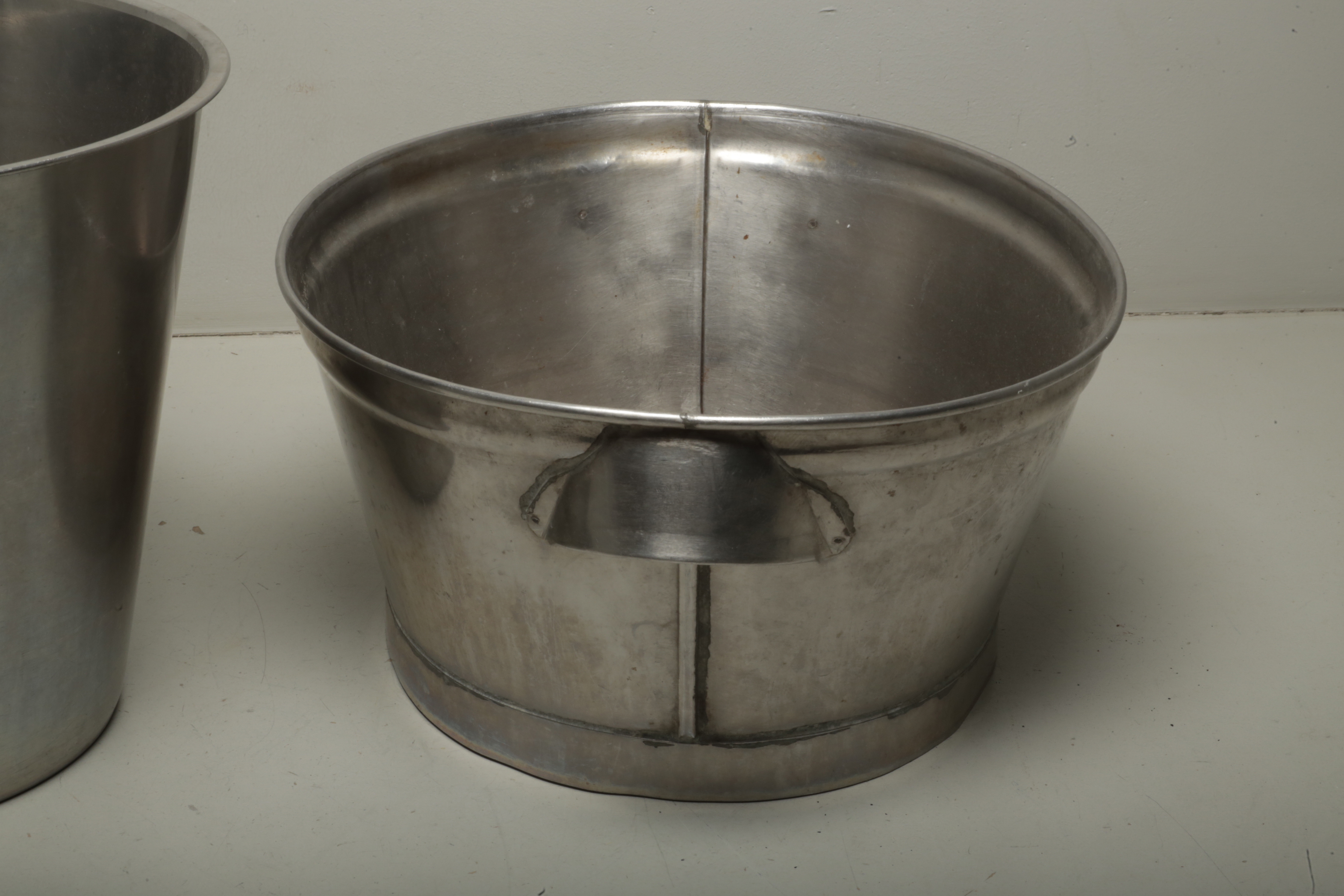 Rostfri balja Avesta, 12L + rostfri hink | Auktion.se